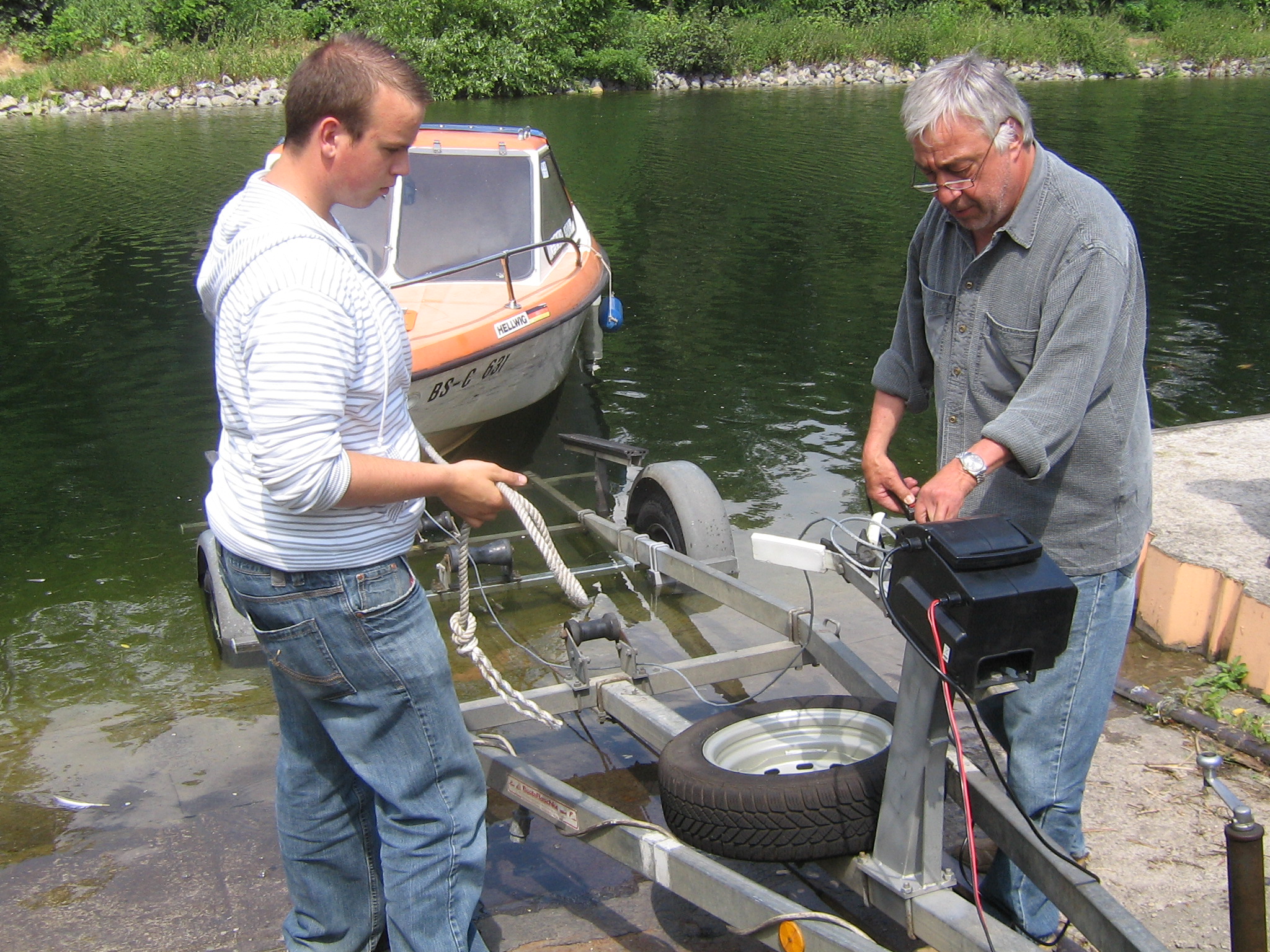 Auch im Juni erfolgreich : Bootschule Freden